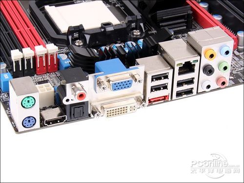 I/O接口部分对比_主板评测_太平洋电脑网PConline